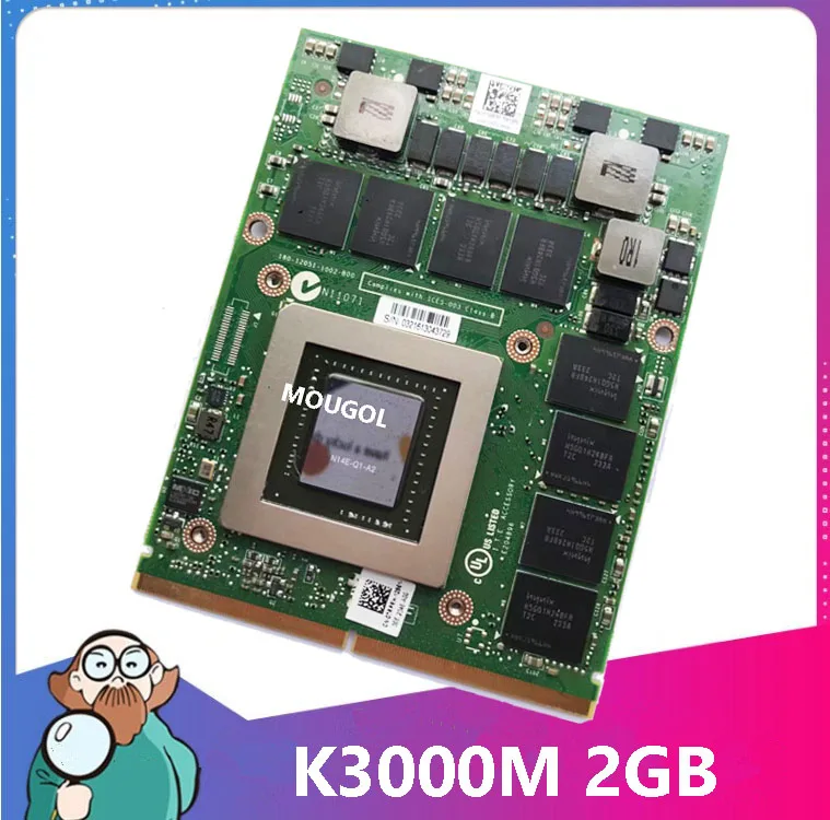 New-K3000M-K3000-GDDR5-2GB-Video-Graphics-Card-N14E-Q1-A2-For-iMac ...