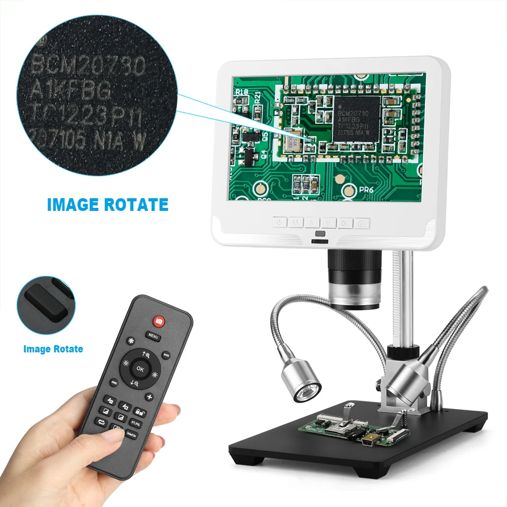 Andonstar Usb Digital Microscope For Soldering Pcb Portable Ad206 With ...