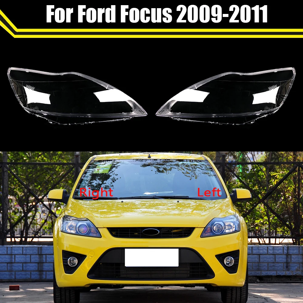 Car Front Headlamps Glass Cover Transparent Lampshades Lamp Shell Masks ...