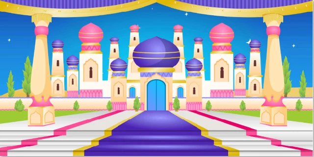 Aladdin Castle Background