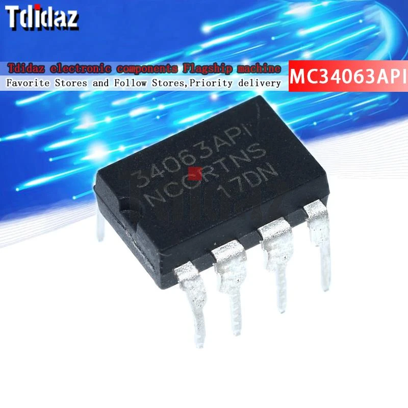 20 pces mc34063api mc34063a dip 8 mc34063 dip 34063 dip8 novo e original ic chipset|Circuitos ...