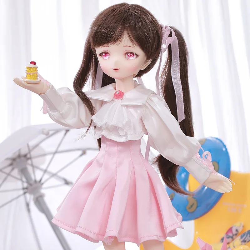 SQLab Tsubaki cartoon doll bjd quadratic element 1/6 dolls movable joint fullset complete ...