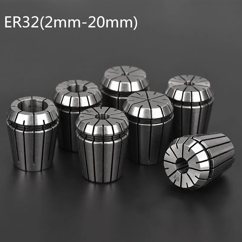 2mm 20mm ER32 Collet Chuck Tool Bits Holder Spring Collet for CNC ...