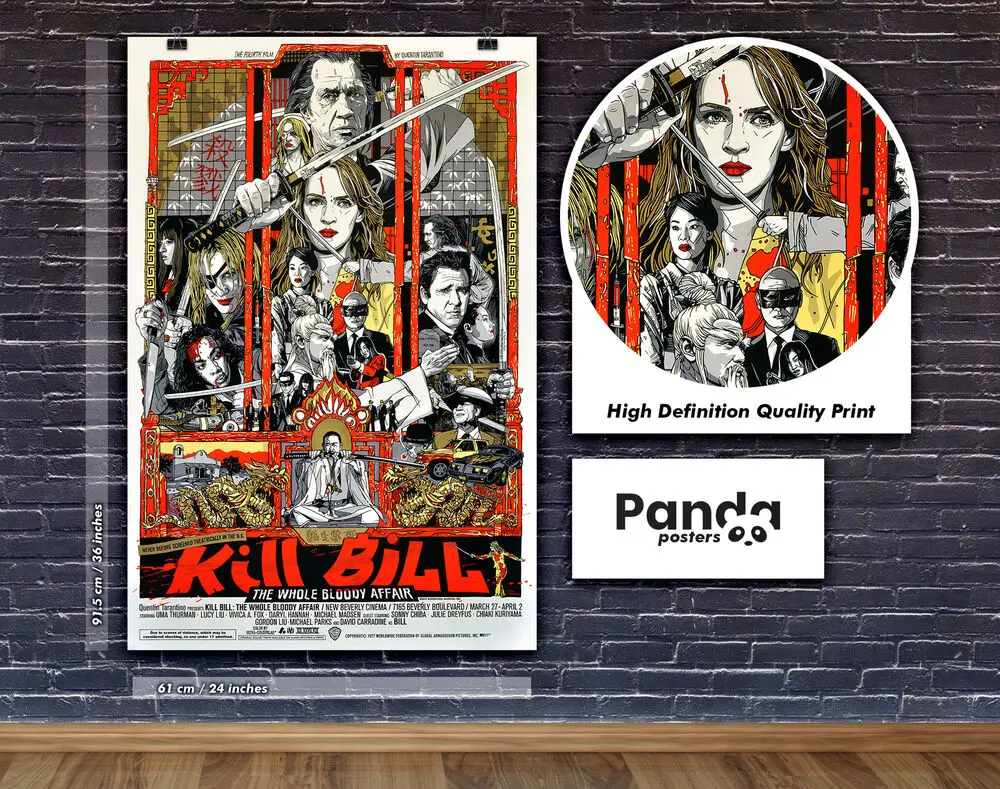 Kill Bill Poster Tyler Stout