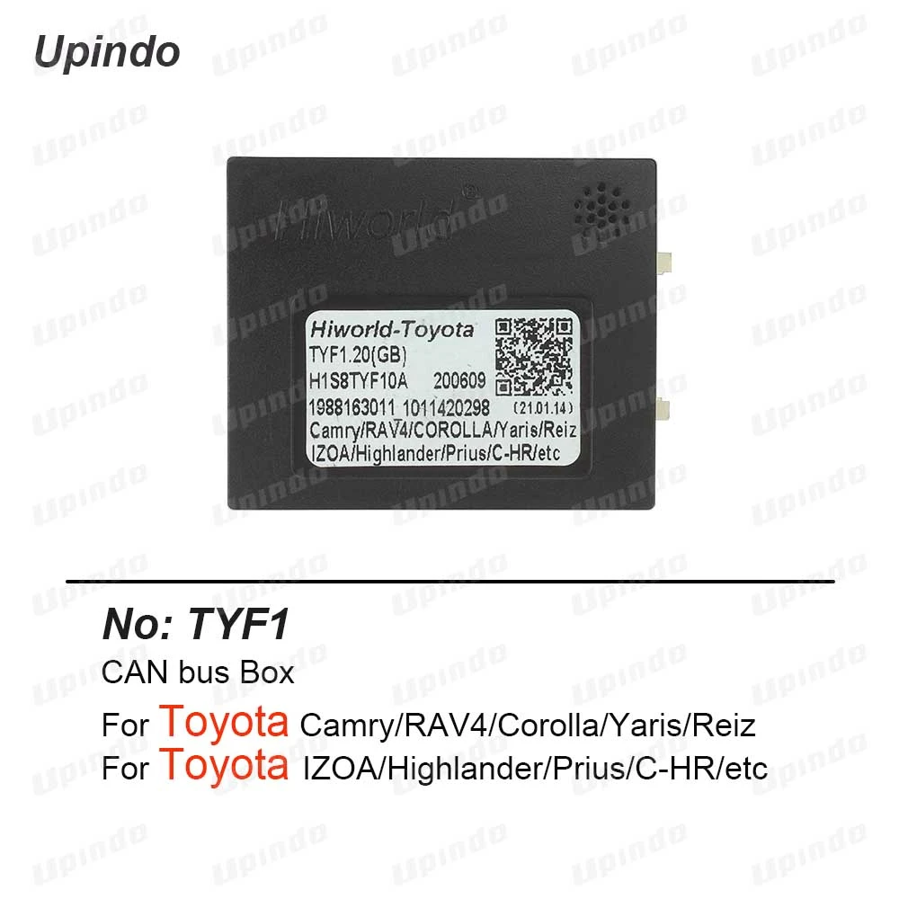 Car Stereo Android Radio CAN Bus Box Decoder Adapter For Toyota Corolla ...