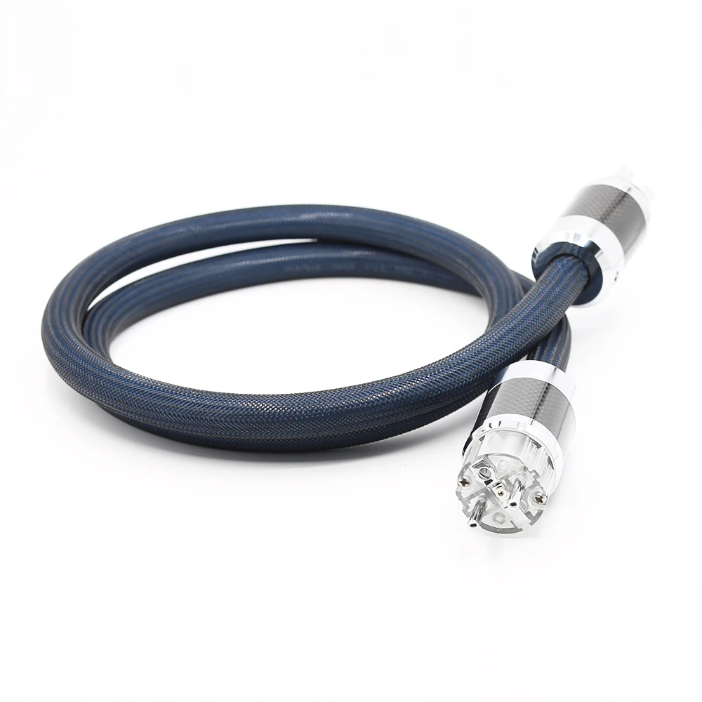 High-quality-Silver-Plated-OFC-hifi-power-cable-Carbon-fiber-Rhodium ...