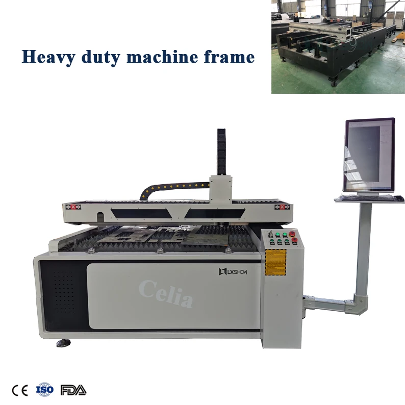New advanced multi heads fiber laser cutting machine 500W Co2 laser ...