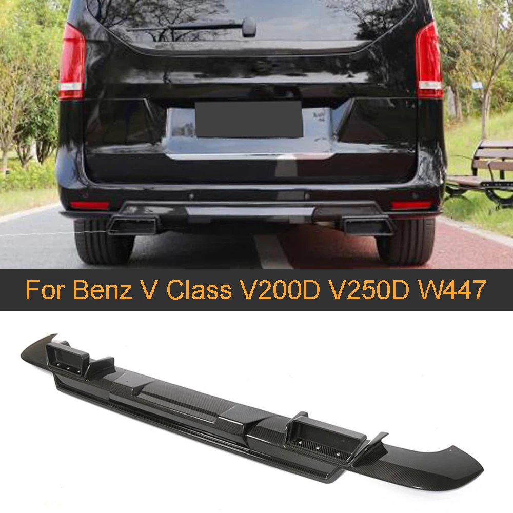 For Mercedes-benz V Class V200d V250d W447 2016 - 2018 Dry Carbon Fiber ...