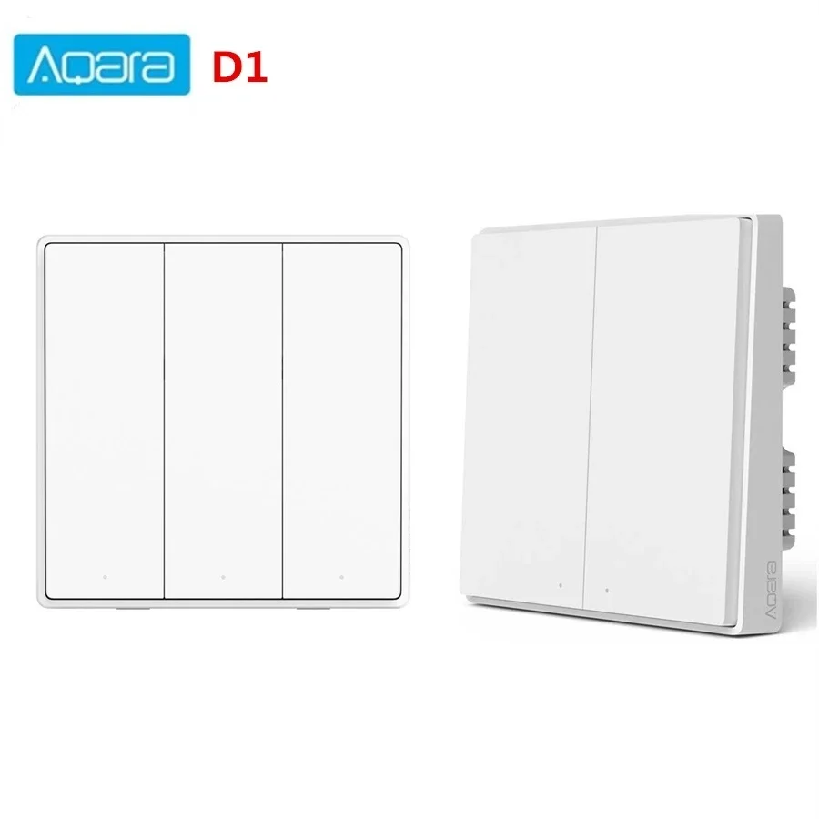 Aqara Smart Switch D1 Zigbee Wireless Light Switch 3 Button Key with ...