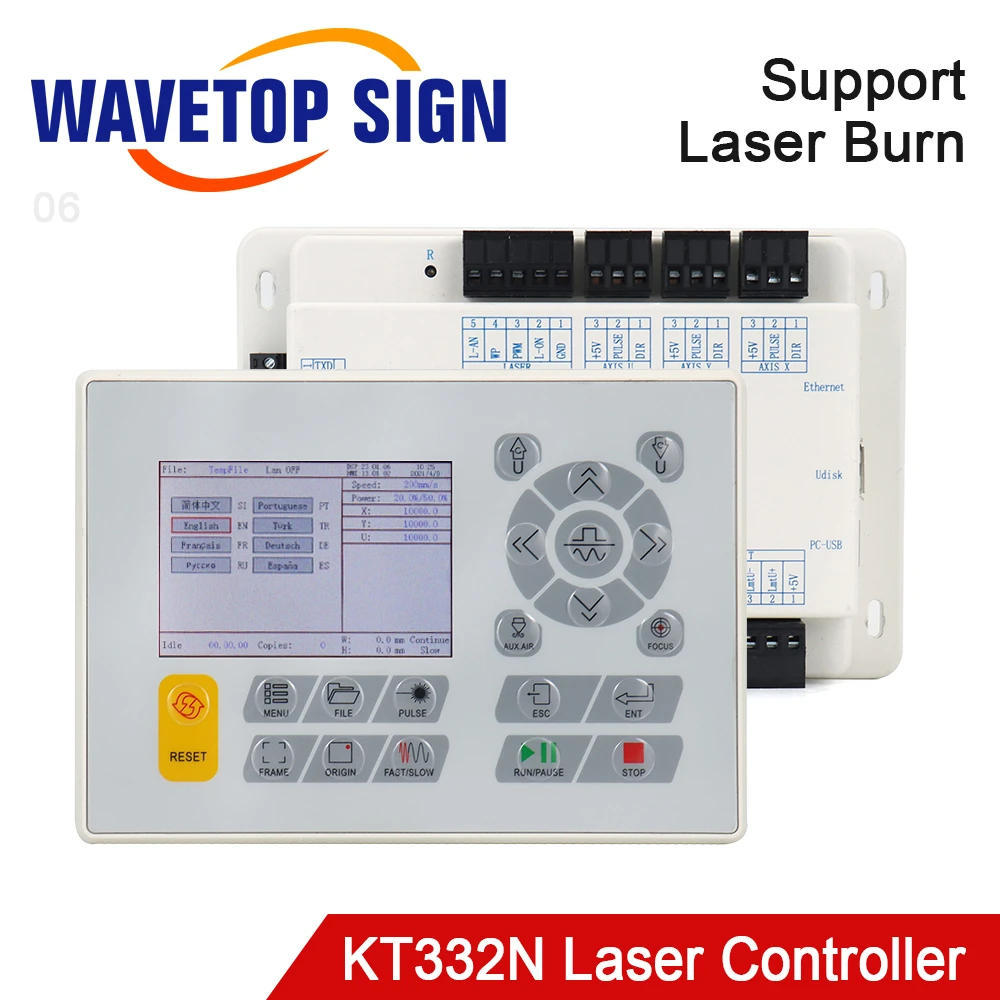 WaveTopSign Co2 Laser Controller System Control Motherboard for Co2 ...