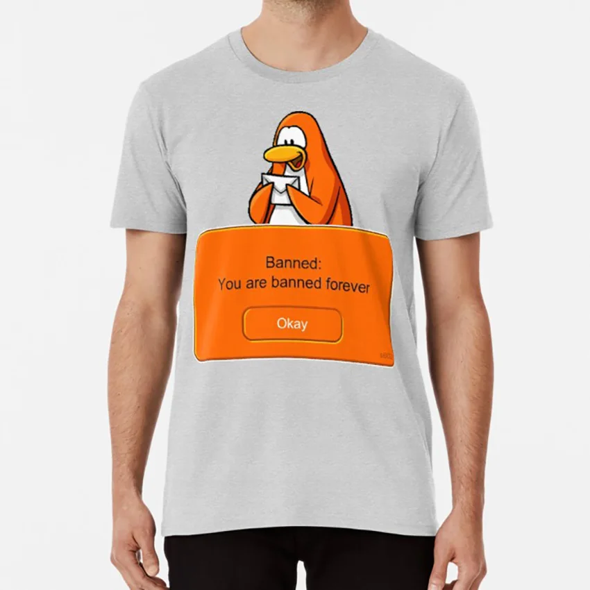 Club-Penguin-Banned-T-Shirt-Club-Penguin-Club-Penguin-Banned-Funny ...