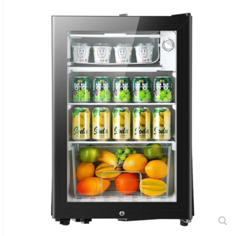 New-90L-Mini-single-door-refrigerator-super-capacity-ice-bar ...
