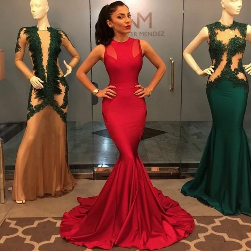 Gaun Malam Prom 2022 Gaun Putri Duyung Panjang Koktail Selebriti Malam ...