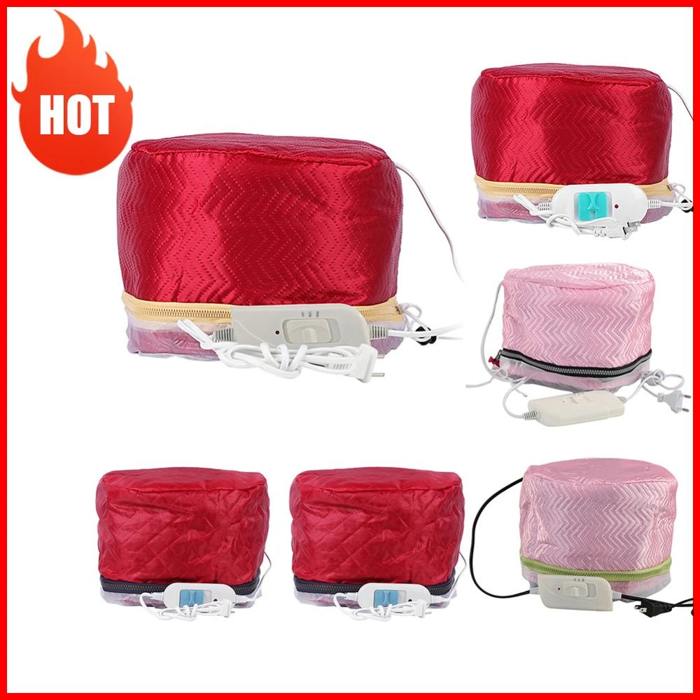3 Modes Hair Steamer Cap Protection Electric Hair Heating Cap Thermal ...