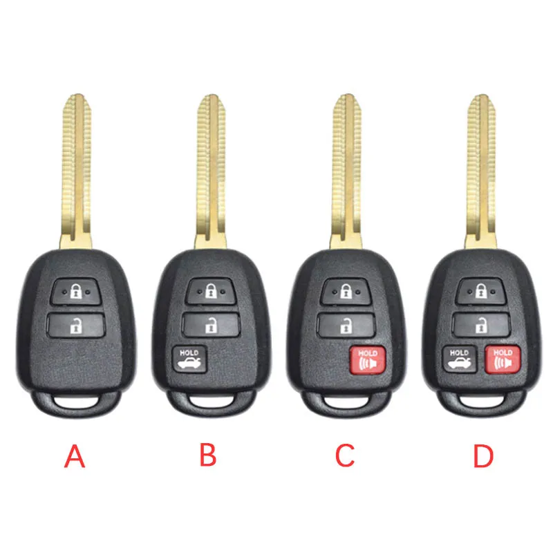 CN007236-Remote-Car-Key-Fob-For-Toyota-CHR-VITZ-YARIS-Camry-Corolla ...