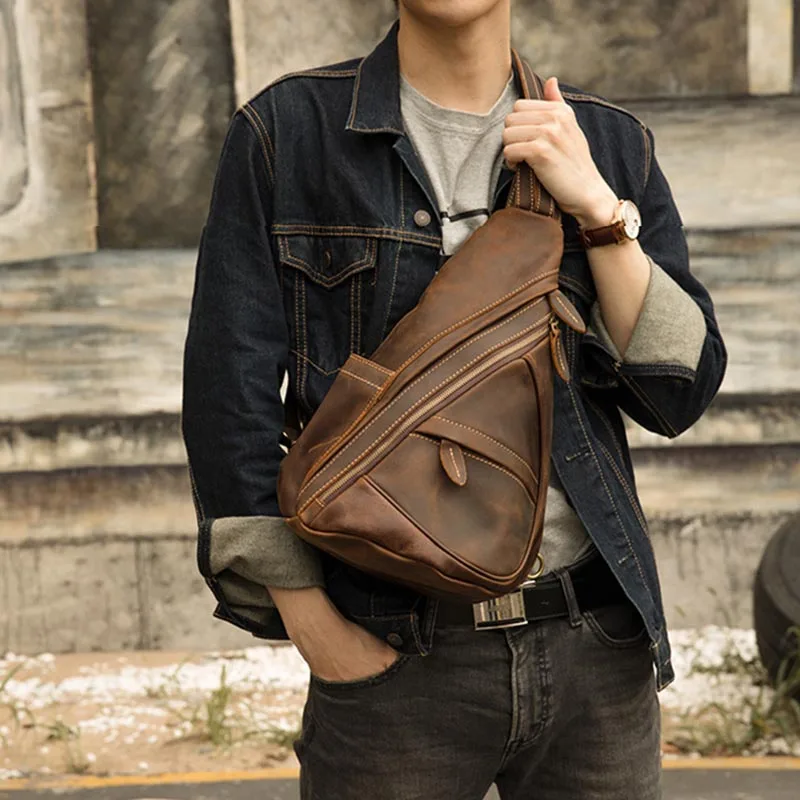 Luufan-Leather-Men-Chest-Bag-2-Use-Small-Women-Backpack-Vintage-Genuine ...