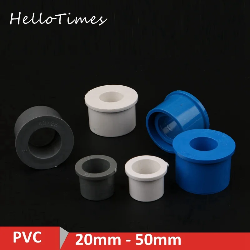 2pcs-PVC-Pipe-Reducing-Connectors-20-25-32-40-50-mm-Water-Pipe-Joints ...