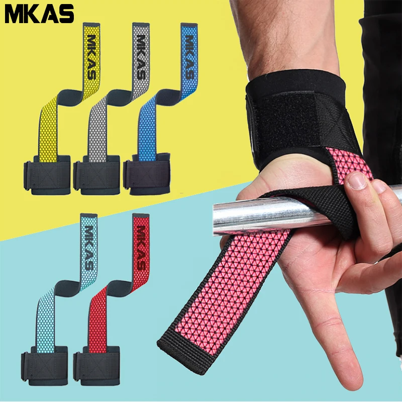 Weight-Lifting-Straps-Hand-Wrist-Belt-Support-Brace-for-Body-Building ...