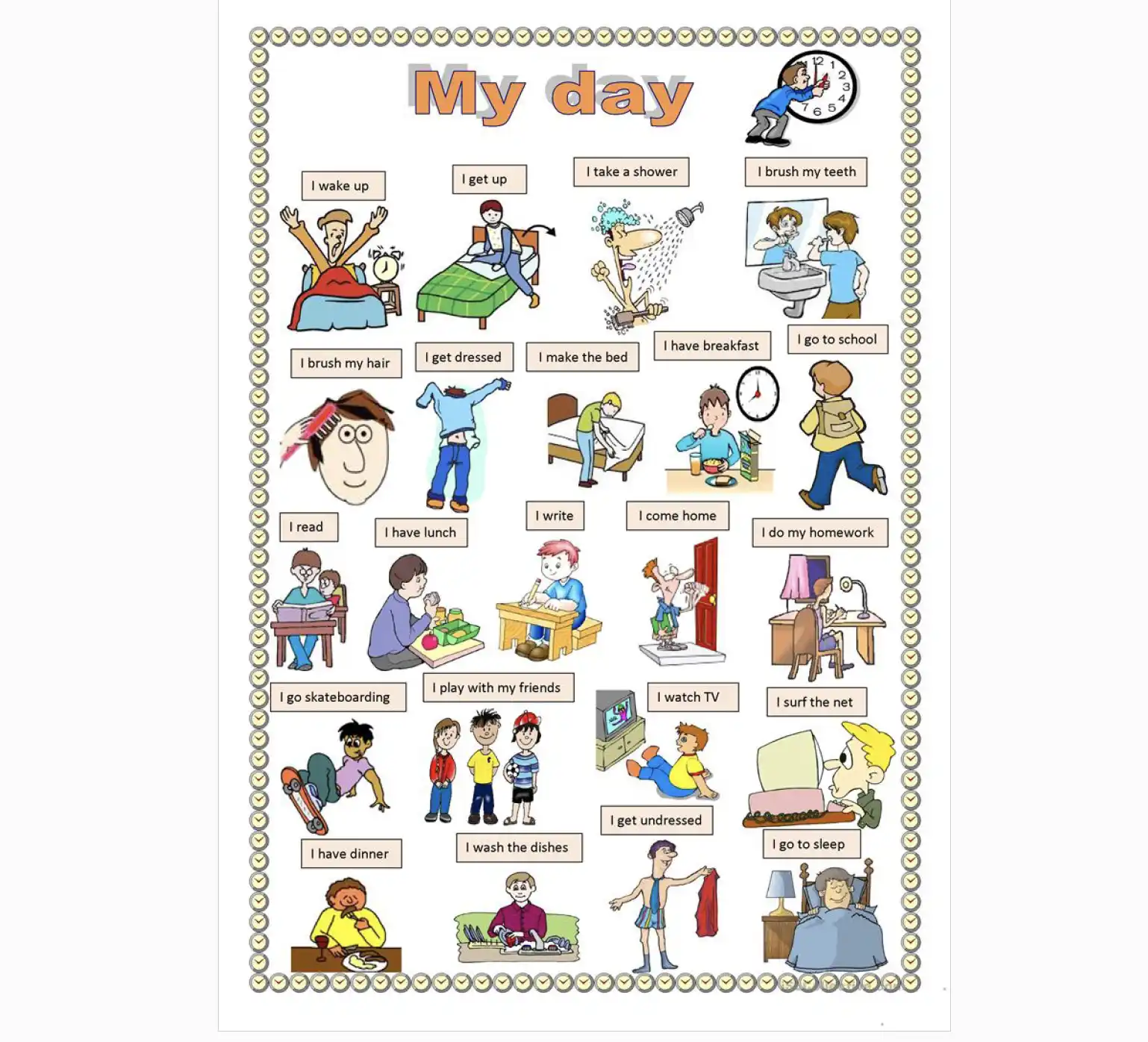 Lista De Objetos Del Salon De Clases En Ingles Mayora Lista