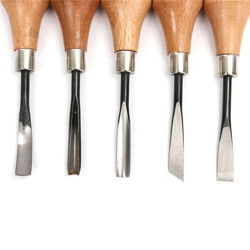 Juego de cinceles para tallado de madera, cuchillo a tope/esquina ...