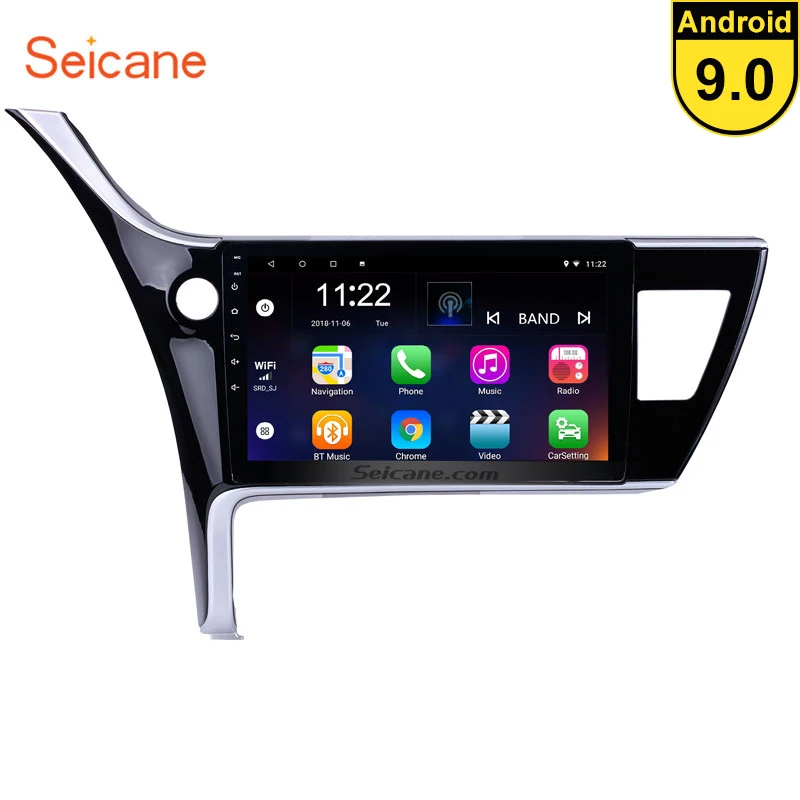 Seicane 10," Android 9,0 gps Navi мультимедийный плеер для Toyota ...