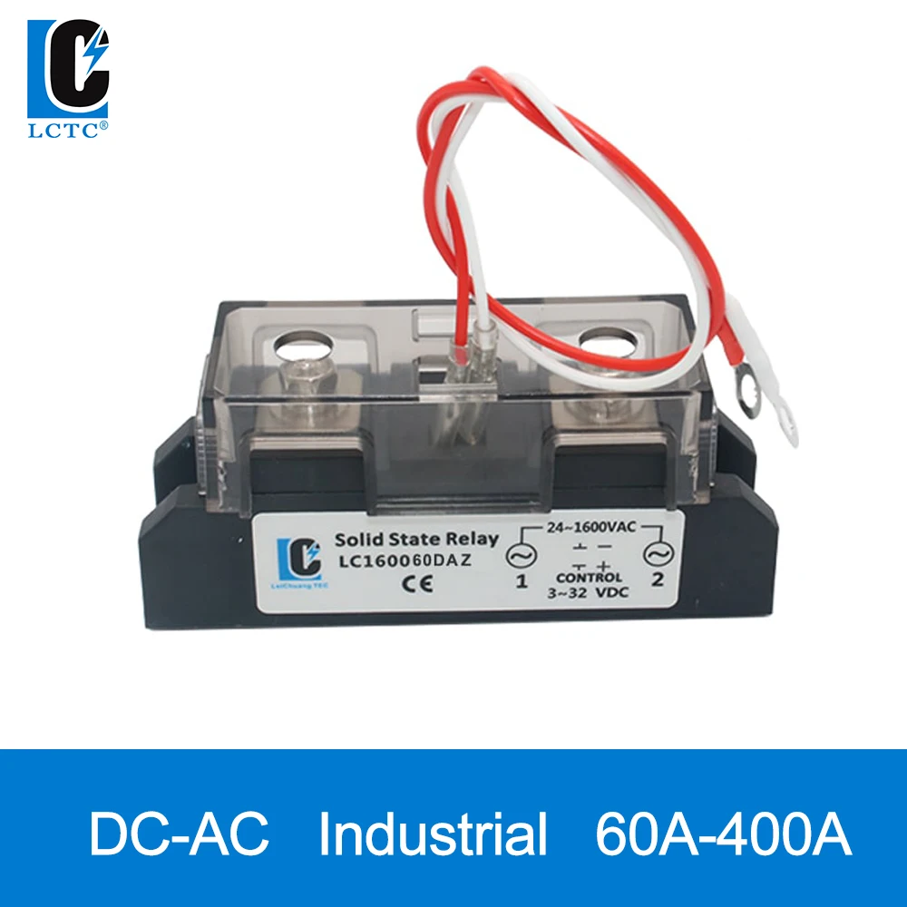 Industrial SSR DC AC 60A 100AA 200A 300A 400A duty Solid State Relay ...