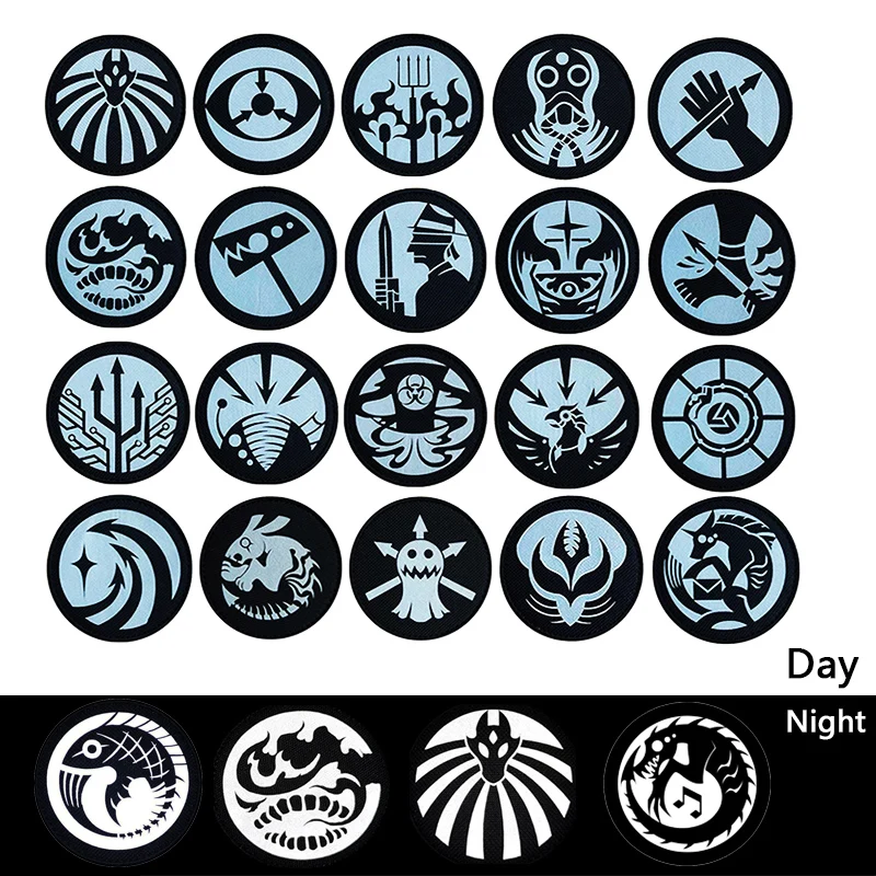 SCP Foundation IR Reflective Luminous Patch Armband Badge Applique ...