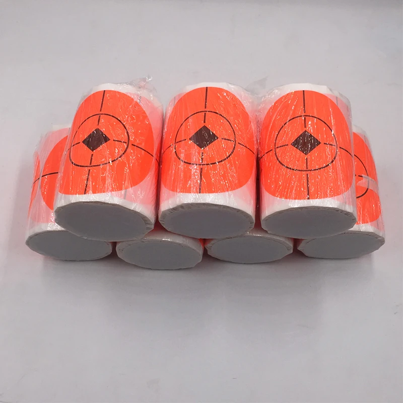 100 Pieces Shooting Target Sticker Long Lasting Reactive Sticker 7.5cm ...