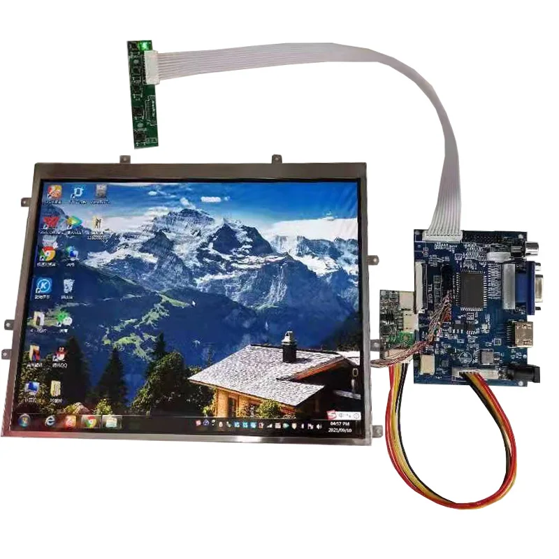 9.7 inch display module kit HD VGA AV1024X768IPS reversing priority ...