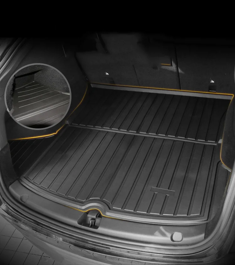 For Tesla Model Y Mats All Weather Cargo Liners Durable Premium Tpe ...