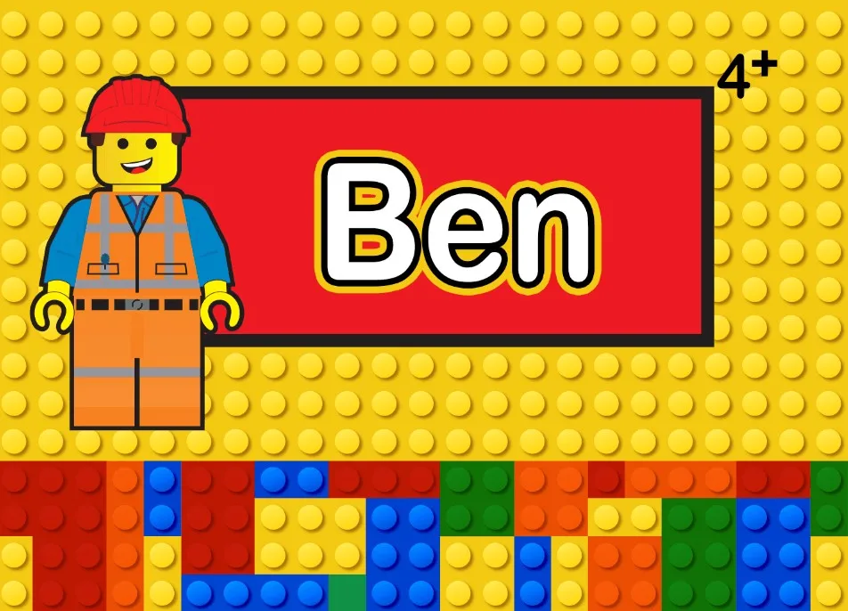 Lego Backdrop