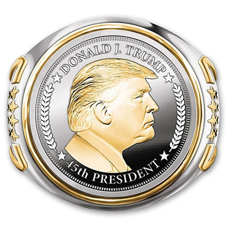 Dropshipping Fashion Usa President Trump Ring Most Recent Jewelry ...