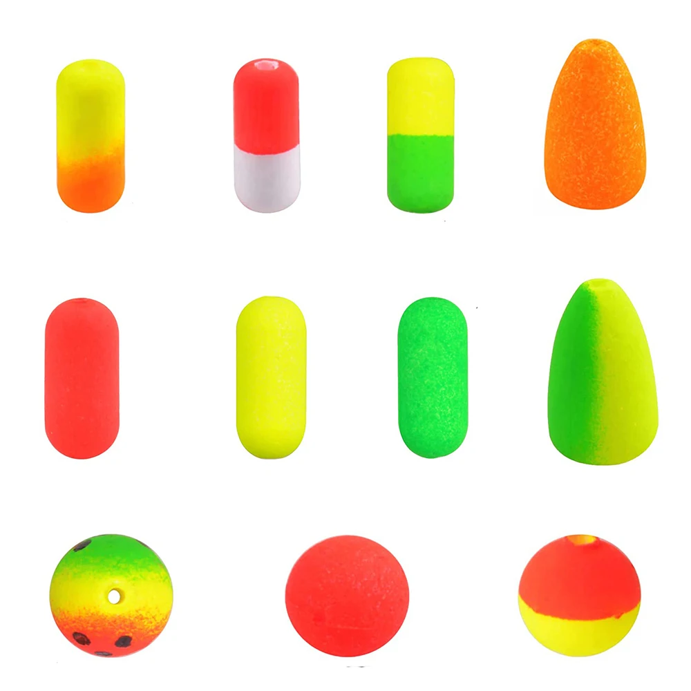 20Pcs-Foam-Fishing-Float-Strike-indicator-fly-fishing-Floating-Bobber ...
