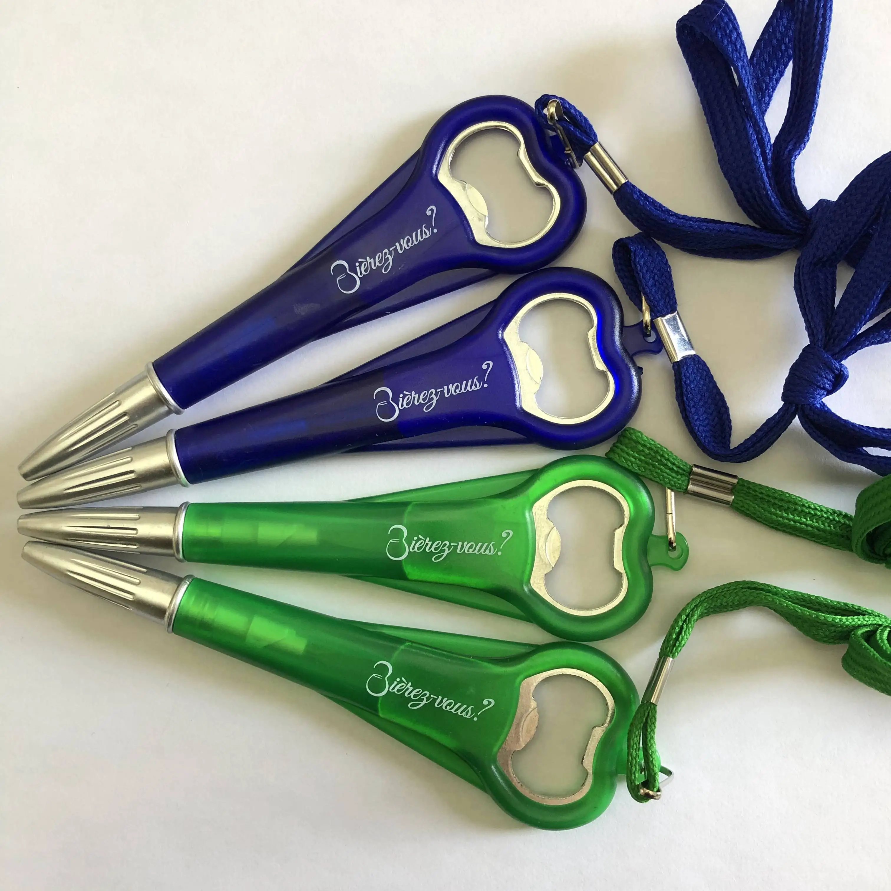 Customized-bottle-opener-pen-with-string-Plastic-Ball-Pen-With-String ...