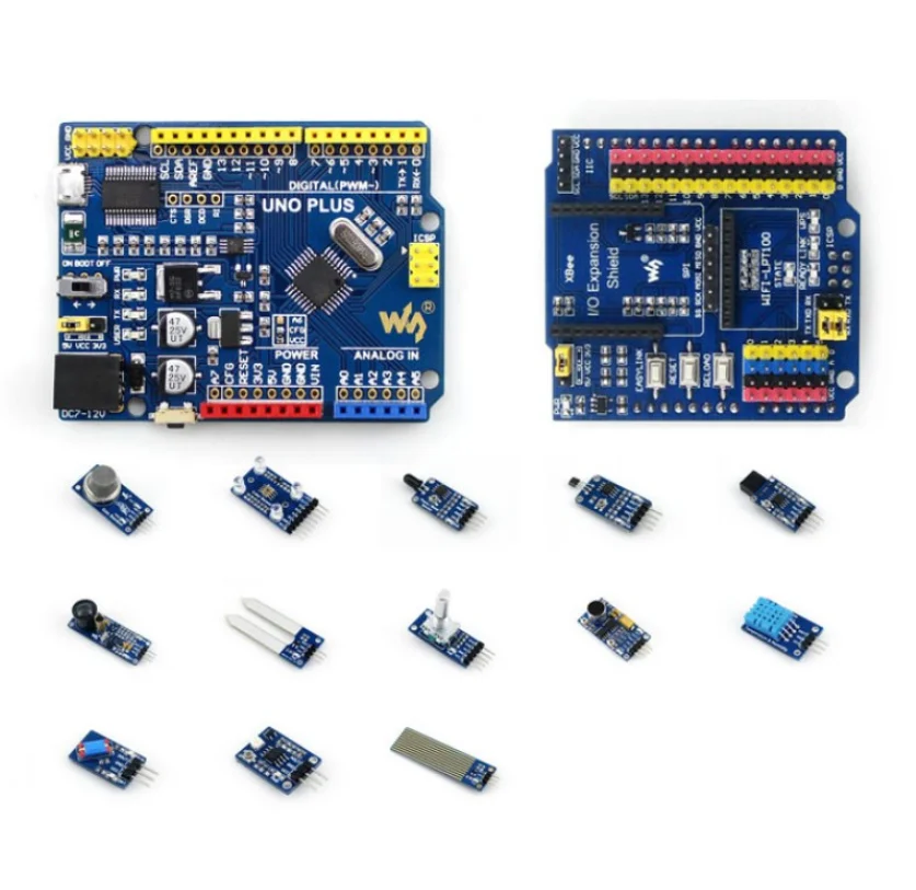 UNO PLUS Package A Improved UNO R3 with Onboard MCU ATMEGA328P AU ...
