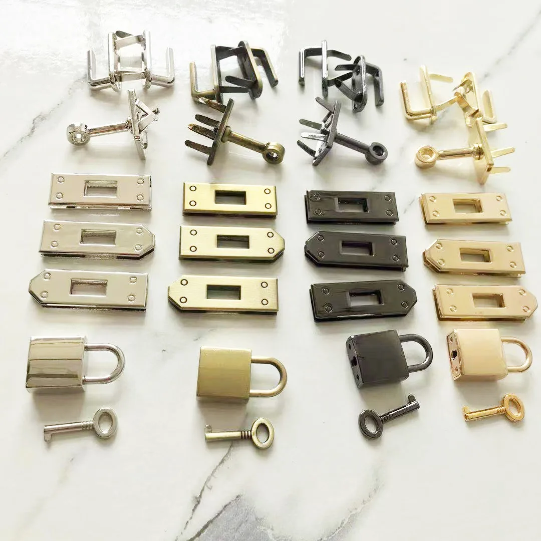 1-Set-7-pcs-45mm-4-Colors-Metal-Bag-Lock-Hardware-Accessories-Women-s ...
