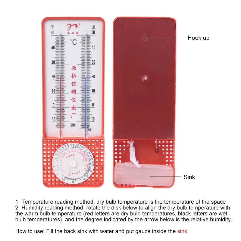 Wet And Dry Bulb Hygrometer Humidity