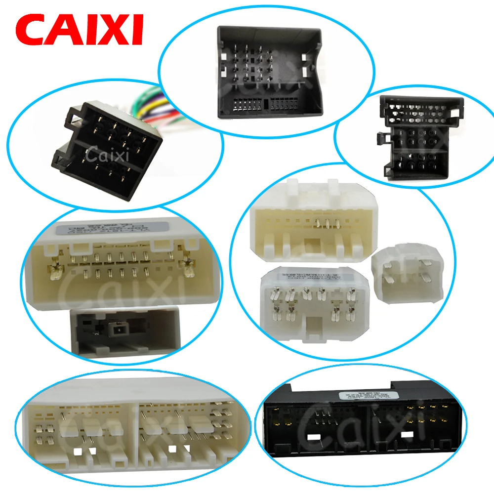 Car Android 2 din radio cable Wiring for Suzuki Buick Volkswagen ISO ...