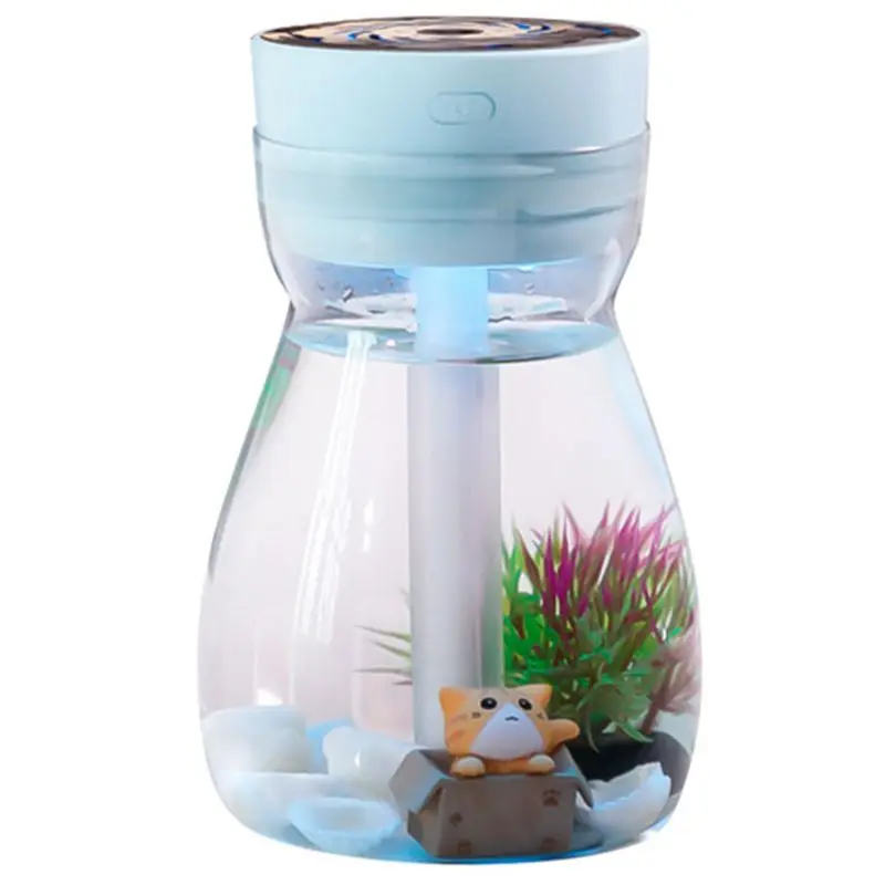 Cute Cool Mist Humidifier Office Bedroom Air Purifier Usb Charging ...