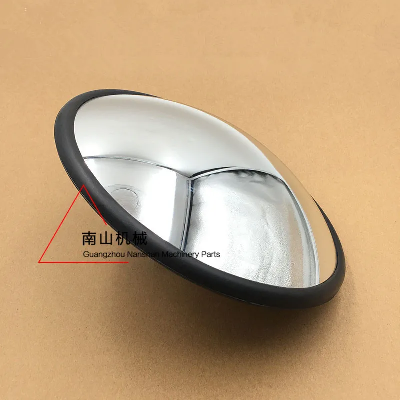 Excavator Round Rearview Mirror For Hitachi Daewoo Hyundai Kobelco ...