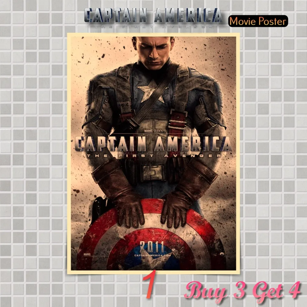 Captain America First Avenger Movie Poster