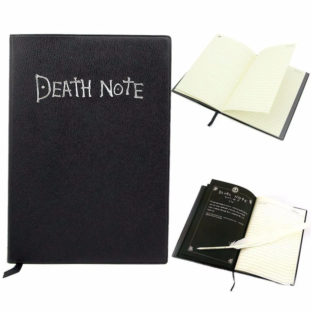 Anime-Death-Note-Notepad-Cartoon-Book-Student-Notebook-Set-diario-di ...