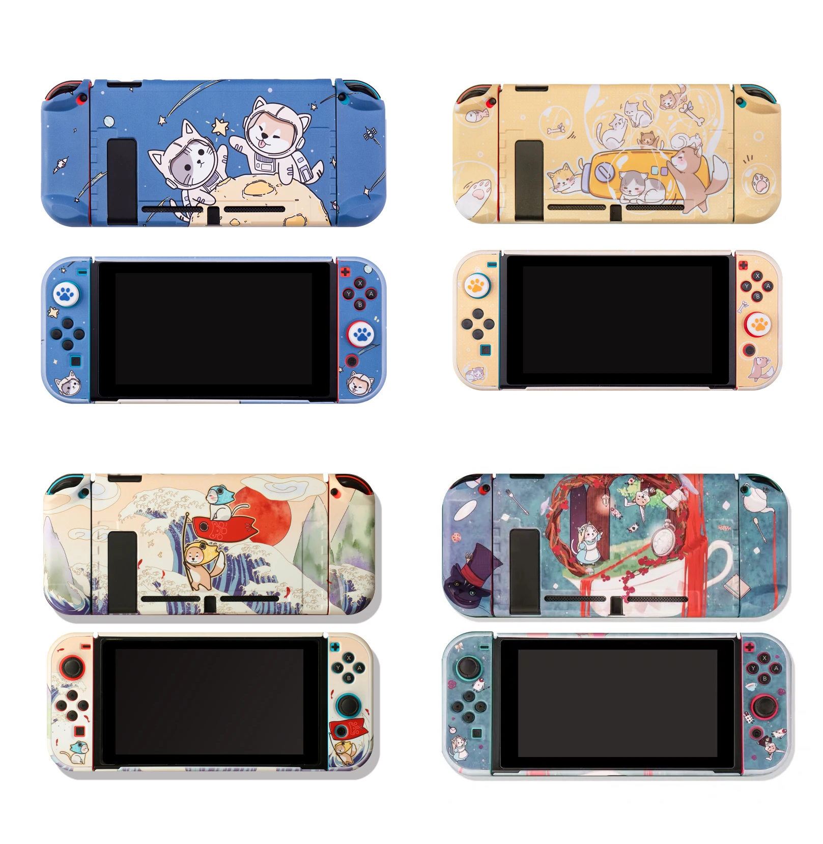 Creative-Hard-Case-Protective-Cover-Shell-for-Nintend-Switch-NS-Joycon ...