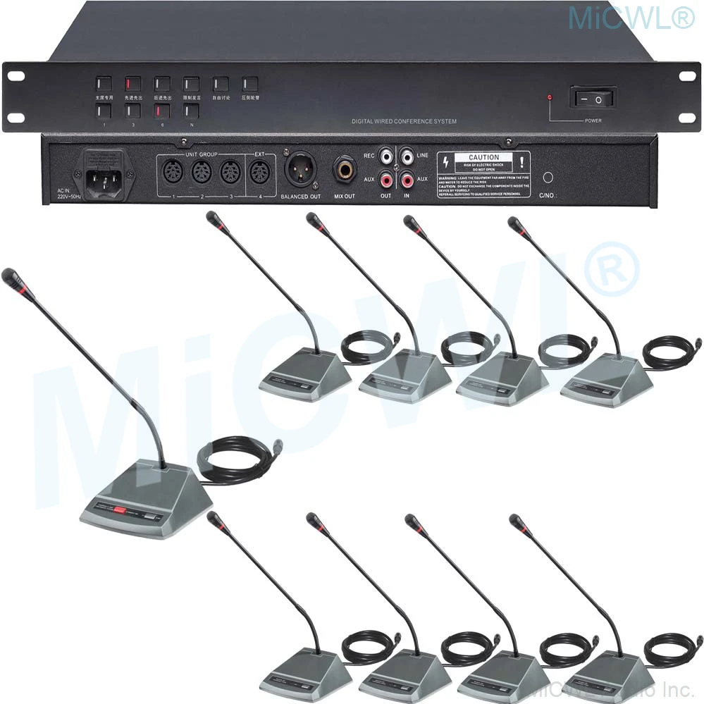 Pro 18 Desk Gooseneck Digital Conference Microphone System: Real-World ...