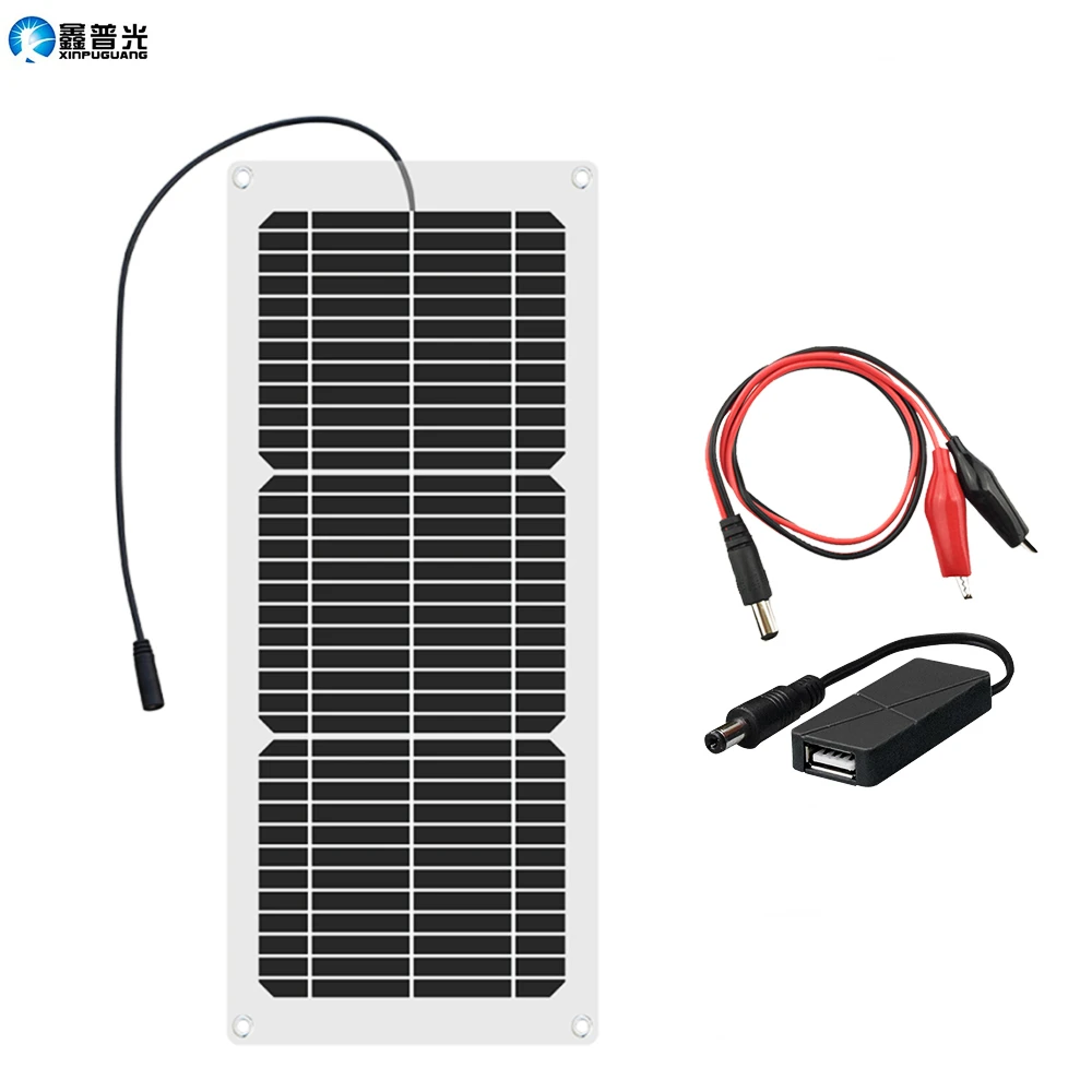 Solar Panel Charge 12 Volt Battery | 10w Solar Panel Charge 12v Battery ...