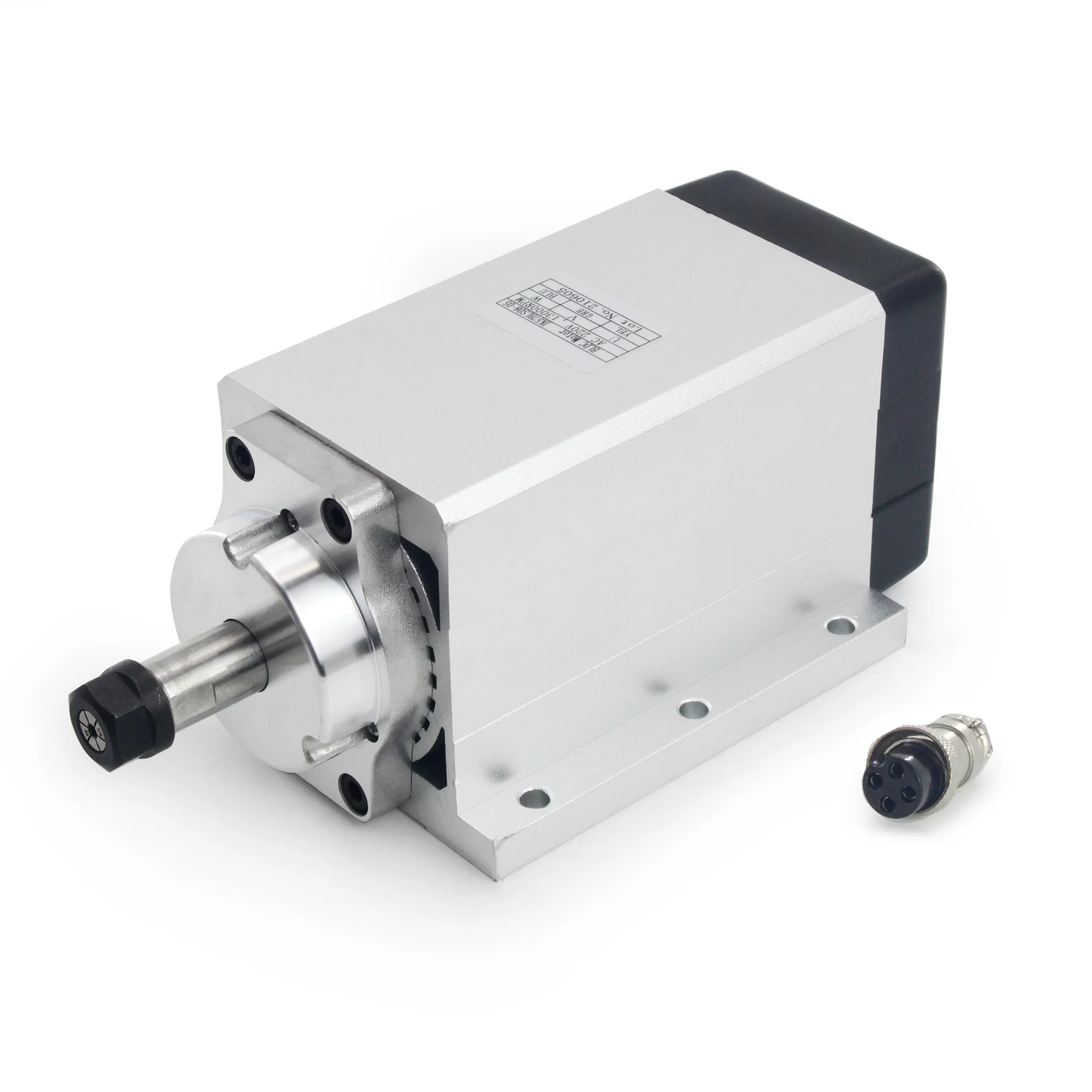 CNC Square 600W ER11 DC Brushless spindle motor 110V / 220V For Router ...