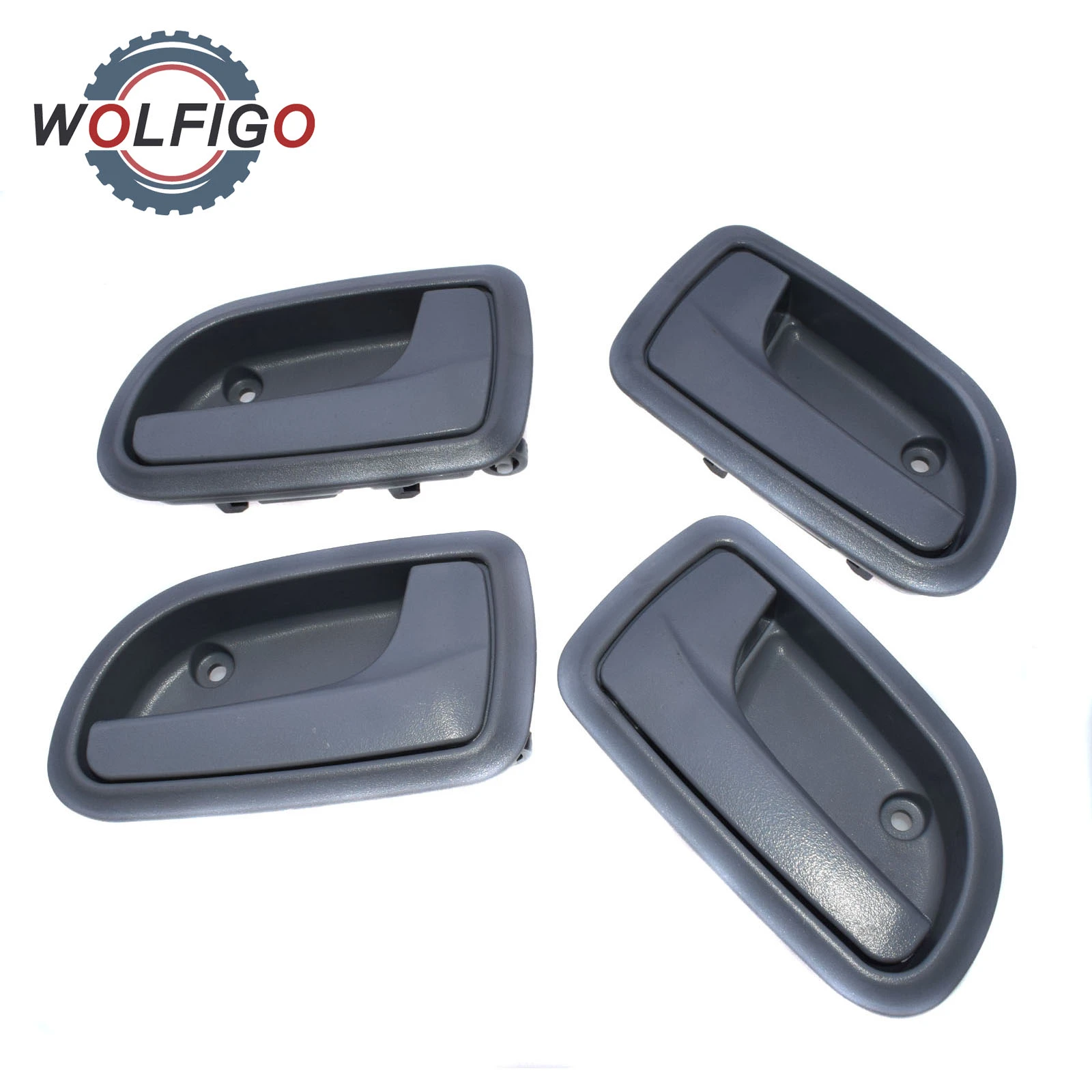 WOLFIGO Left Right Gray Inner Door Handle For Kia Picanto Morning 2008 ...