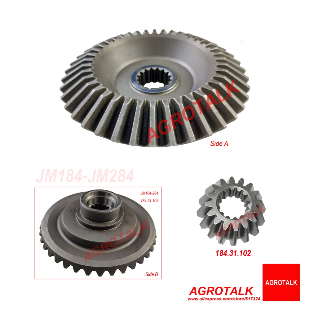 Set-of-big-and-small-gears-for-final-drive-of-Jinma-JM184-JM254-JM284 ...