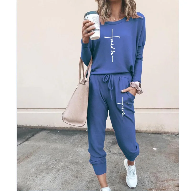 2021-Newest-Women-Jogging-Sets-Fashion-Long-Sleeve-2-Piece-Sets-Loose ...