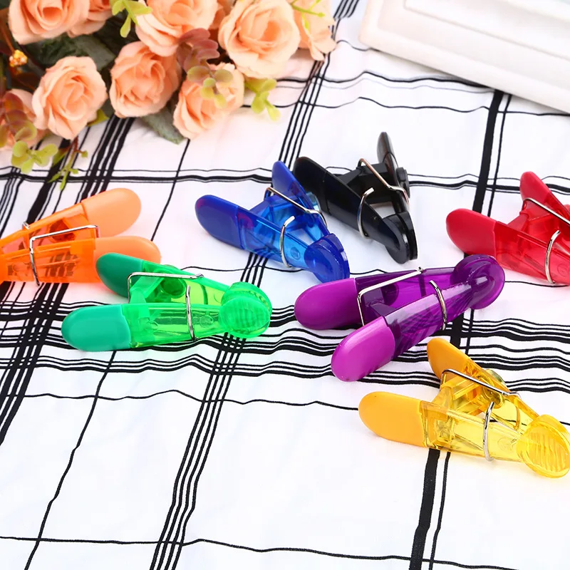 Pince à linge,Clip de scellage en plastique, 7 pièces, Clip magnétique ...